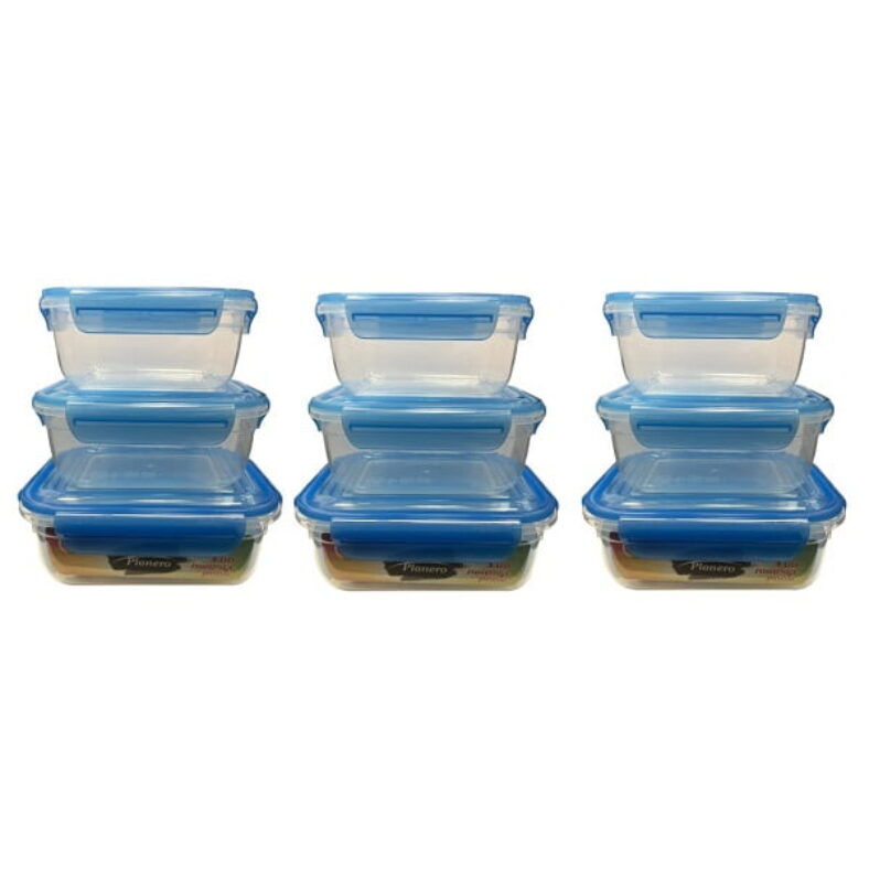 סט 9 קופסאות שומרי טריות 400/800/1200 מ"ל פלנרו PLANERO השוואת מחירים, ביקורת, סקירה, מבצע ...